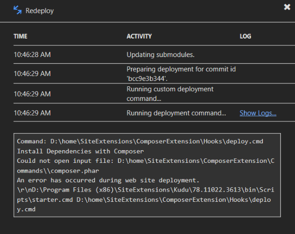 Grav in Azure part 3 - Creating an Azure Web App with code deployed from Git | CirriusTech ...