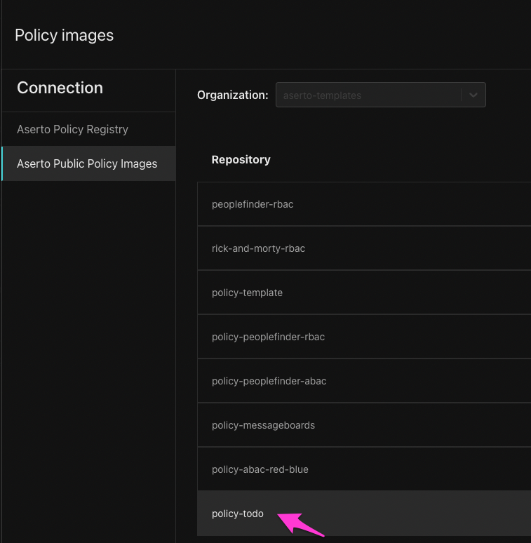 Enabling the "Getting Started" experience - Aserto Docs