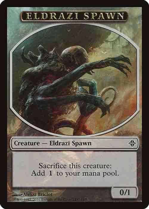 The 7 Token cards of Rise of the Eldrazi (roe) | MTG.onl Tokens