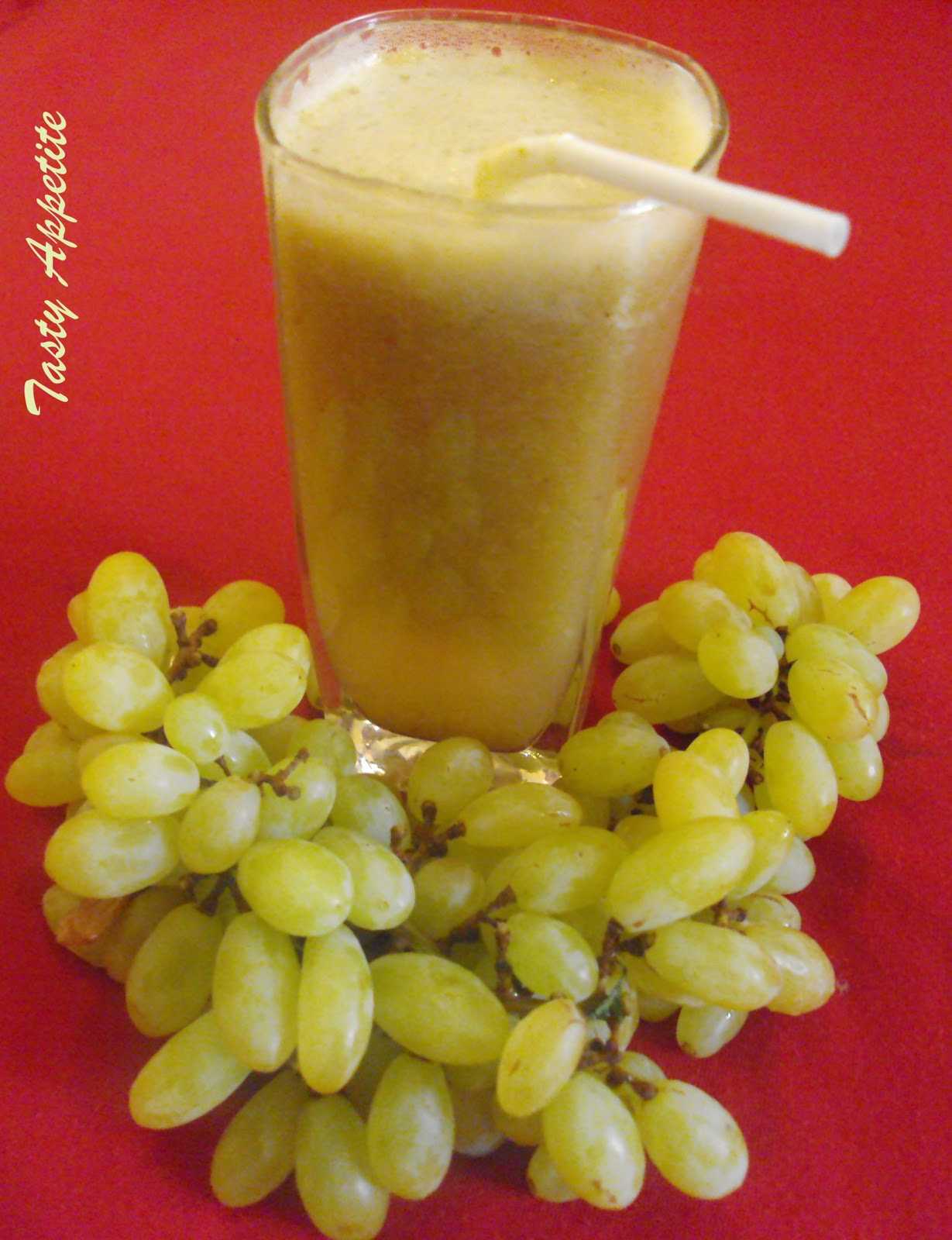 Fresh Green Grape Juice | Tasty Appetite