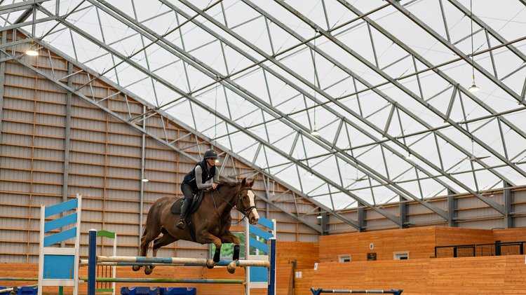 MERVILLE, BC | WeCover Custom Fabric Riding Arenas