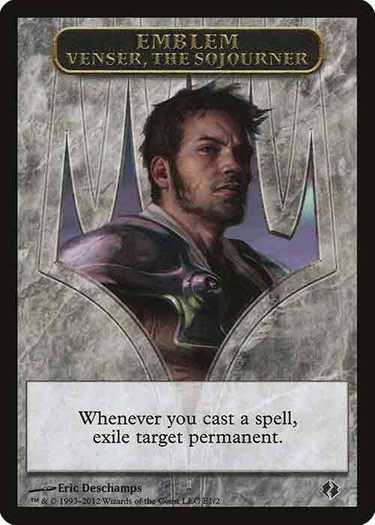 Venser, the Sojourner Emblem | MTG.onl Tokens