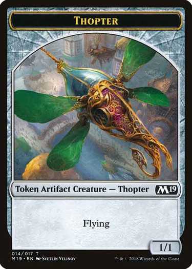 1/1 Colorless Thopter Artifact Creature Token | MTG.onl Tokens