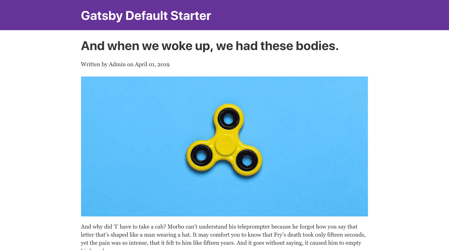 How To Build A Blog with Wordpress and Gatsby.js - Part 2 | Tim Smith