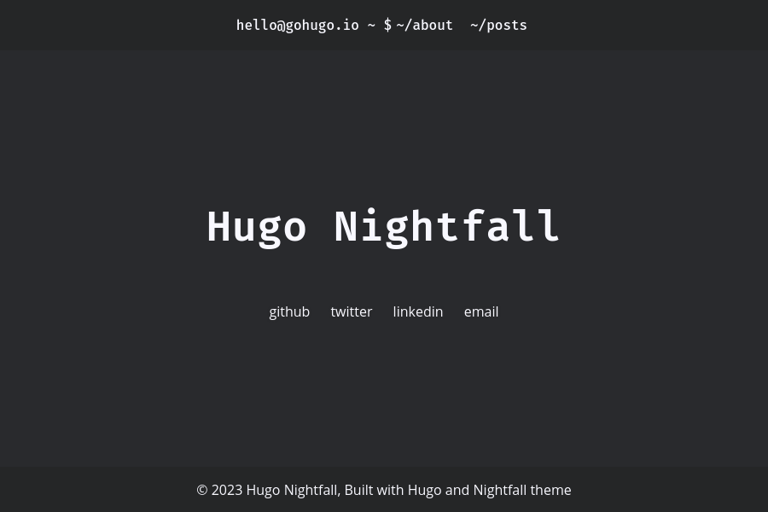 blog | Hugo Themes