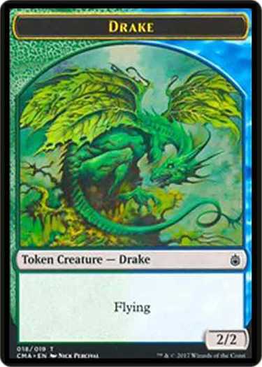2/2 Green Blue Drake Creature Token | MTG.onl Tokens