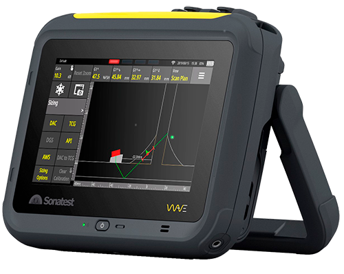 The cutting-edge equipment for ultrasonic flaw detector: Sonatest WAVE