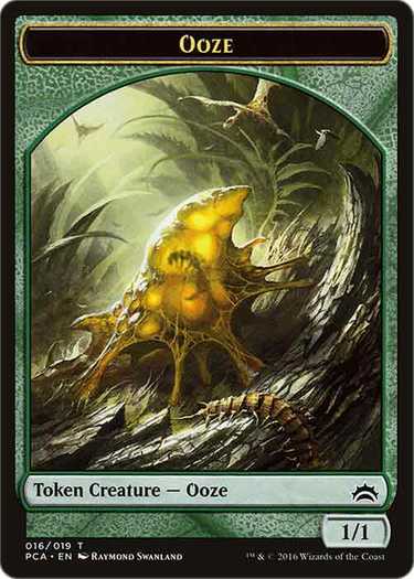 1/1 Green Ooze Creature Token | MTG.onl Tokens