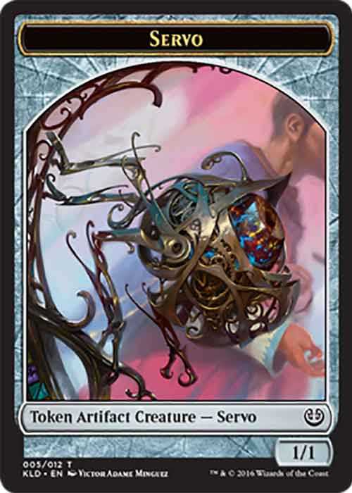 1/1 Colorless Servo Artifact Creature Token | MTG.onl Tokens