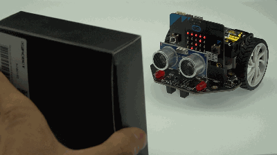 マイクロマクイーン ライト(micro:Maqueen Lite)超音波距離センサーのコントロール | iftiny: docs