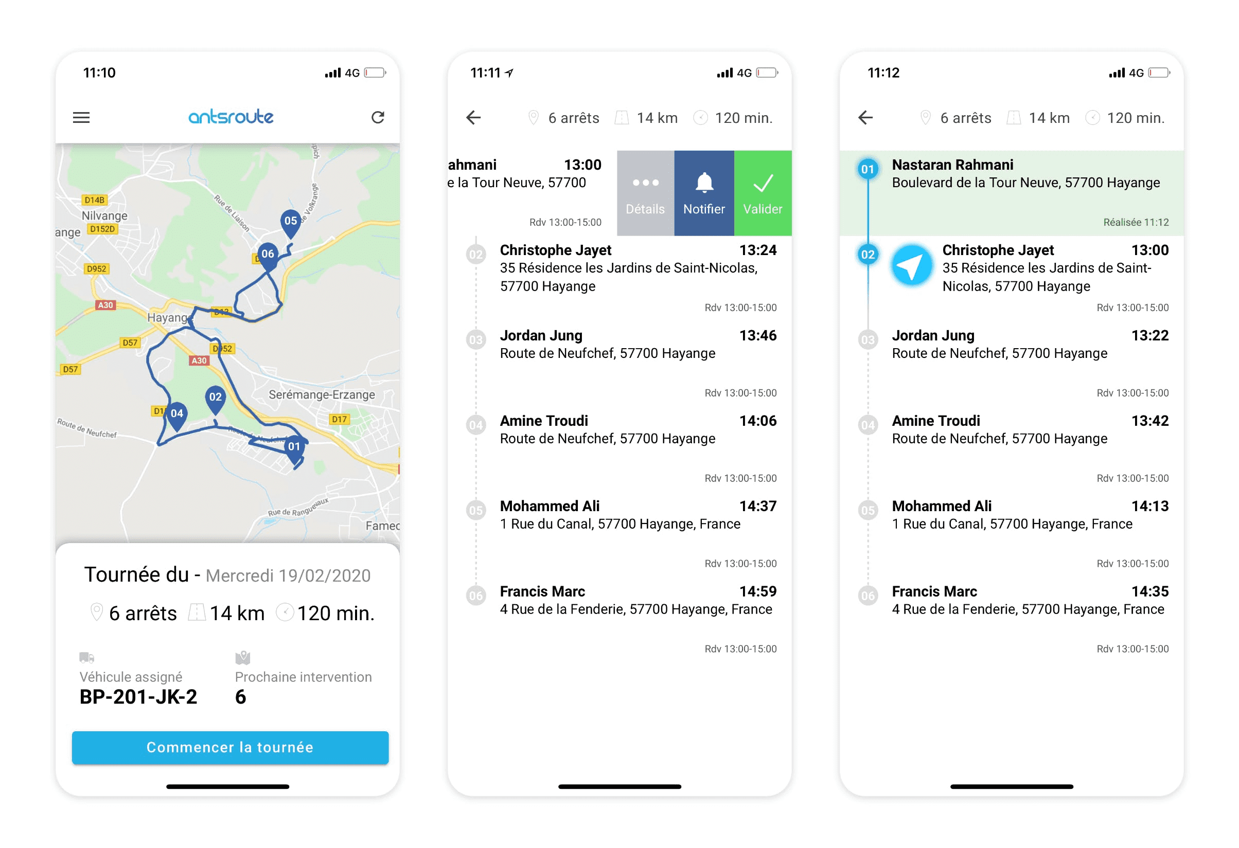 AntsRoute, route optimization - Monstock