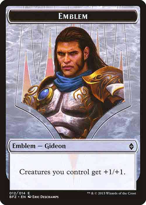 Gideon, Ally of Zendikar Emblem | MTG.onl Tokens