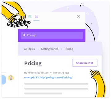 KnowledgeBase LiveChat Integration