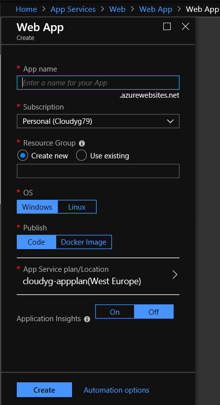 Grav in Azure part 3 - Creating an Azure Web App with code deployed from Git | CirriusTech ...