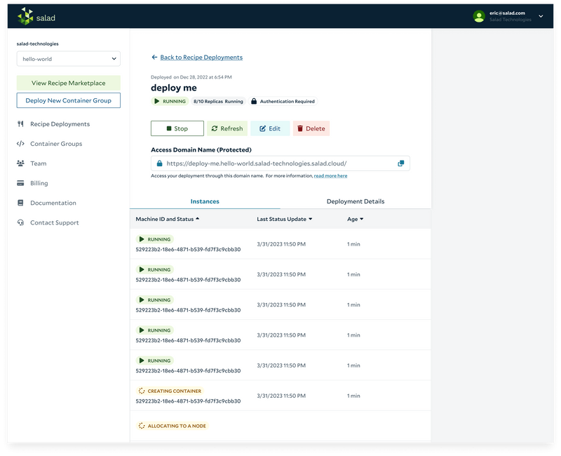 Salad - GPU Cloud | 10k+ GPUs for Generative AI