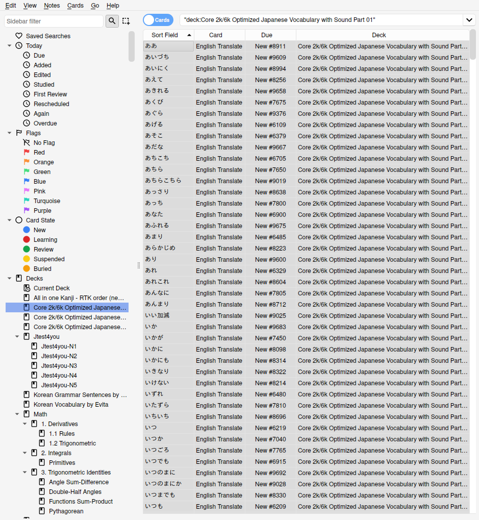 Anki: Proper Deck Organization | It Came From the Internet!