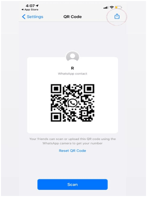 How to Add Contacts on Whatsapp using QR Code for iPhone | Covve
