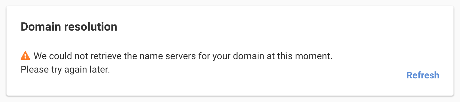 Resolution Status - DNSimple Help