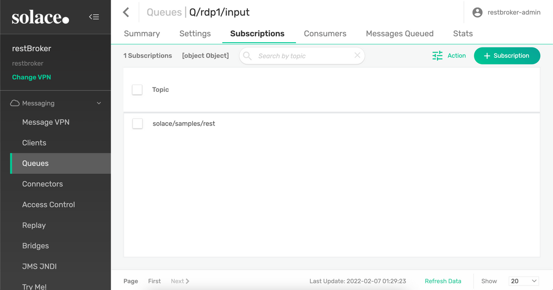 Publish / Subscribe | Solace API Tutorials