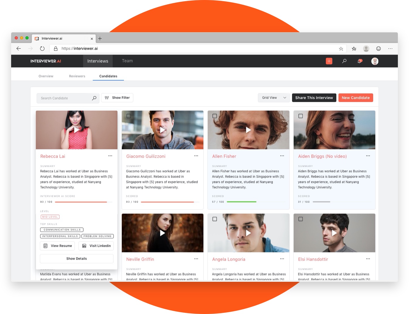Interviewer.AI - Pre-screening, Virtual Interview, Video Recruiting ...