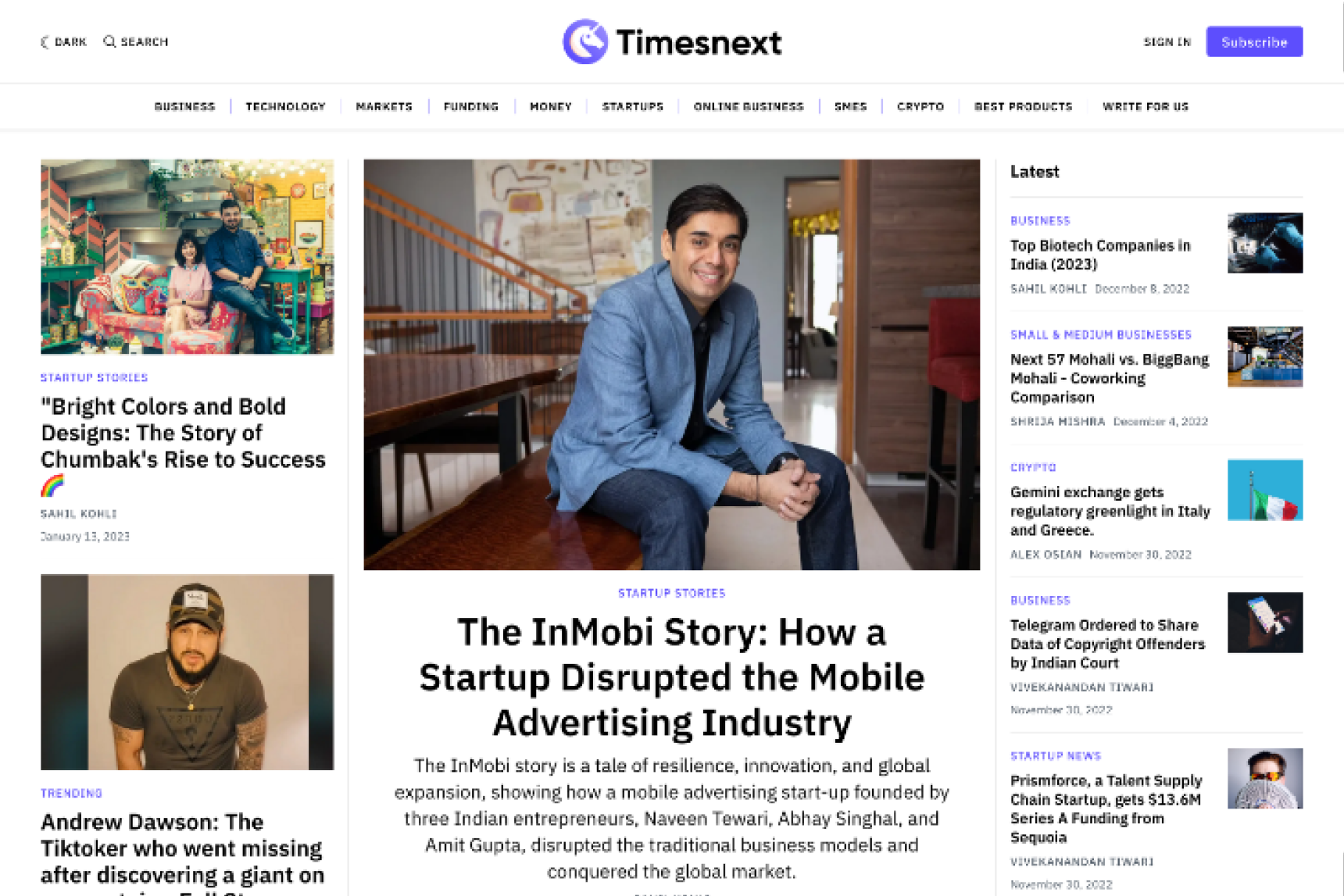 Ghost Website Examples — Made with Tripoli Theme - Aspire Themes
