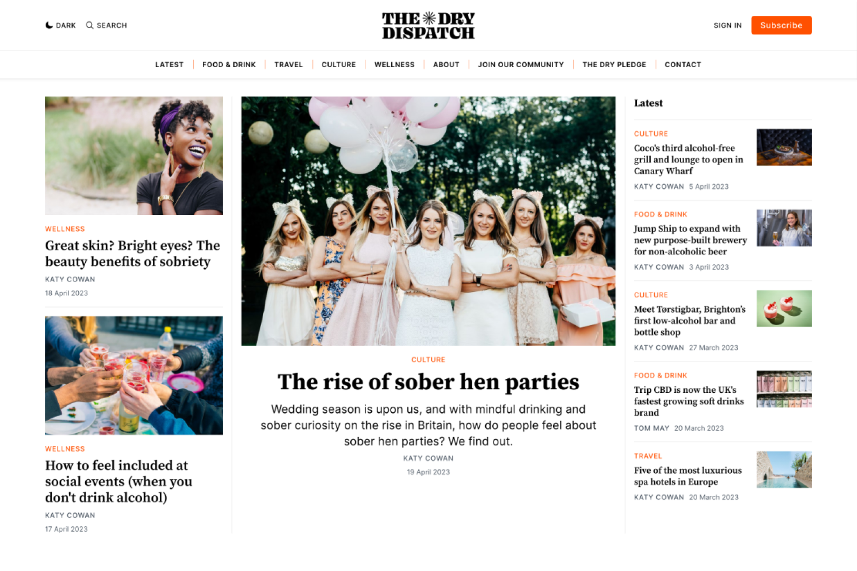 Ghost Website Examples — Made with Tripoli Theme | Aspire Themes