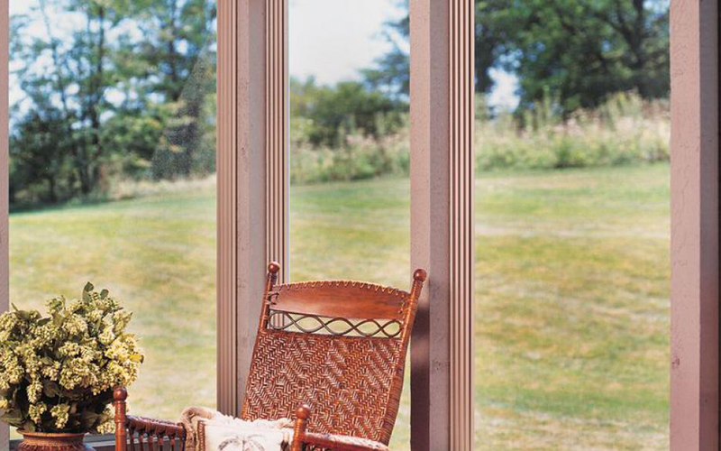 Aluminum Framed Vinyl Windows for Porch Screen Rooms