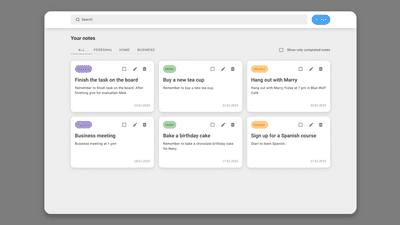 Notes App | BigsonDev - bigsondev.com