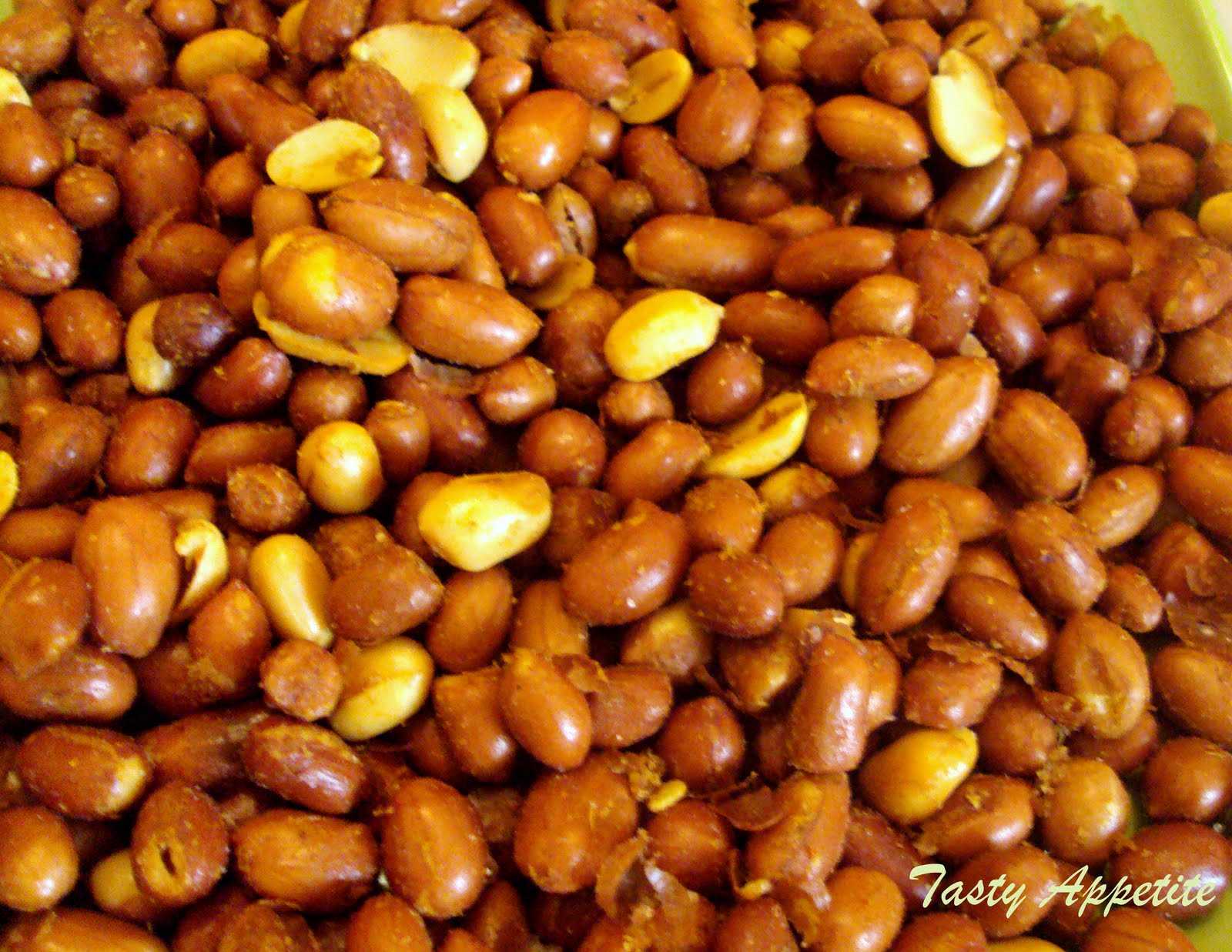 Crispy Peanuts | Spiced Roasted Peanuts | Healthy Snacks | Tasty Appetite