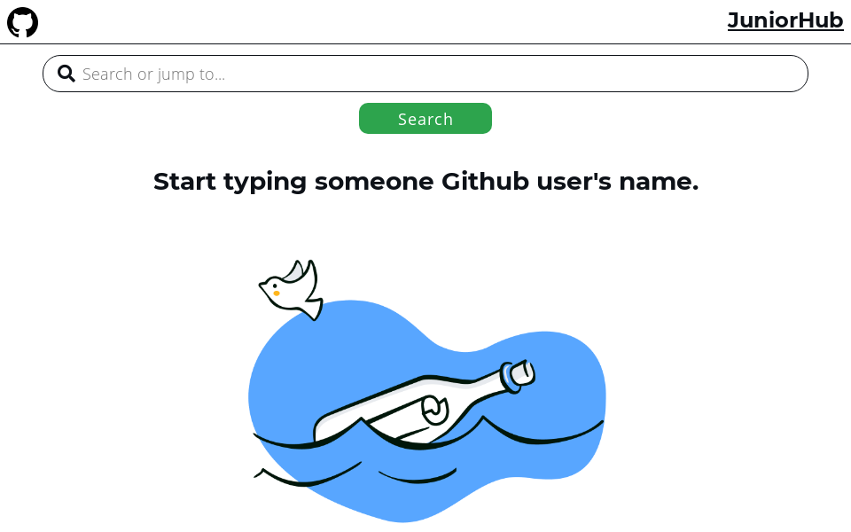 GitHub - darukbyte/JuniorHub: Web App that consult github users and their repositories.