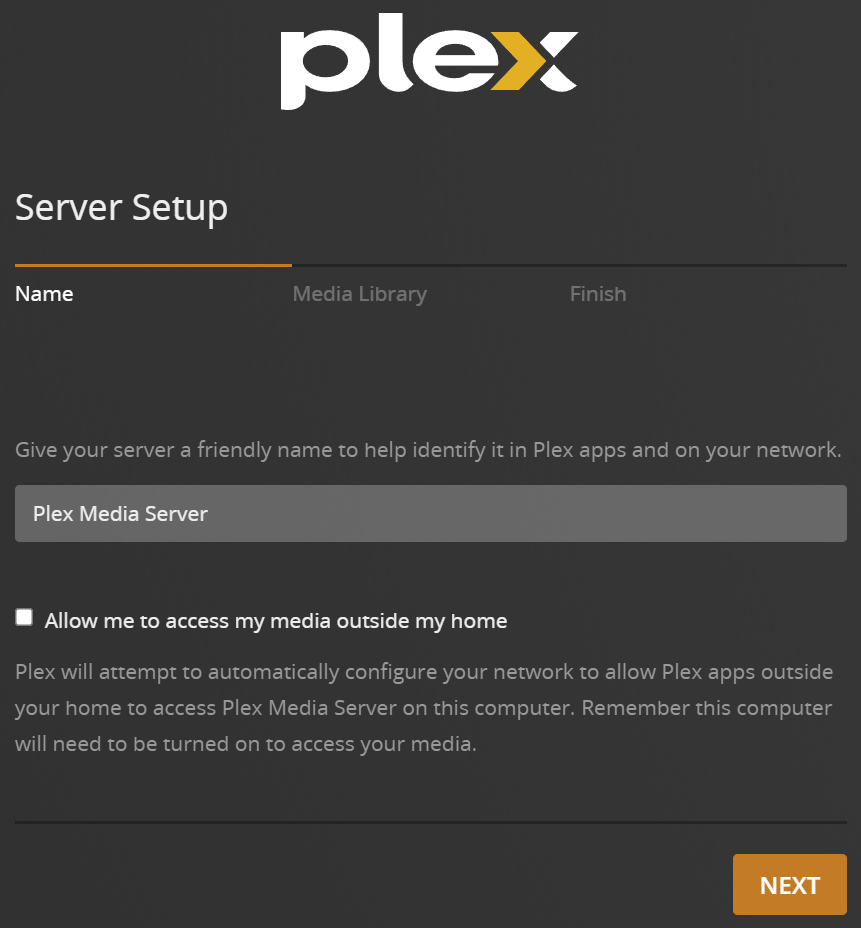 Setup self-hosted Plex Media Server in Docker