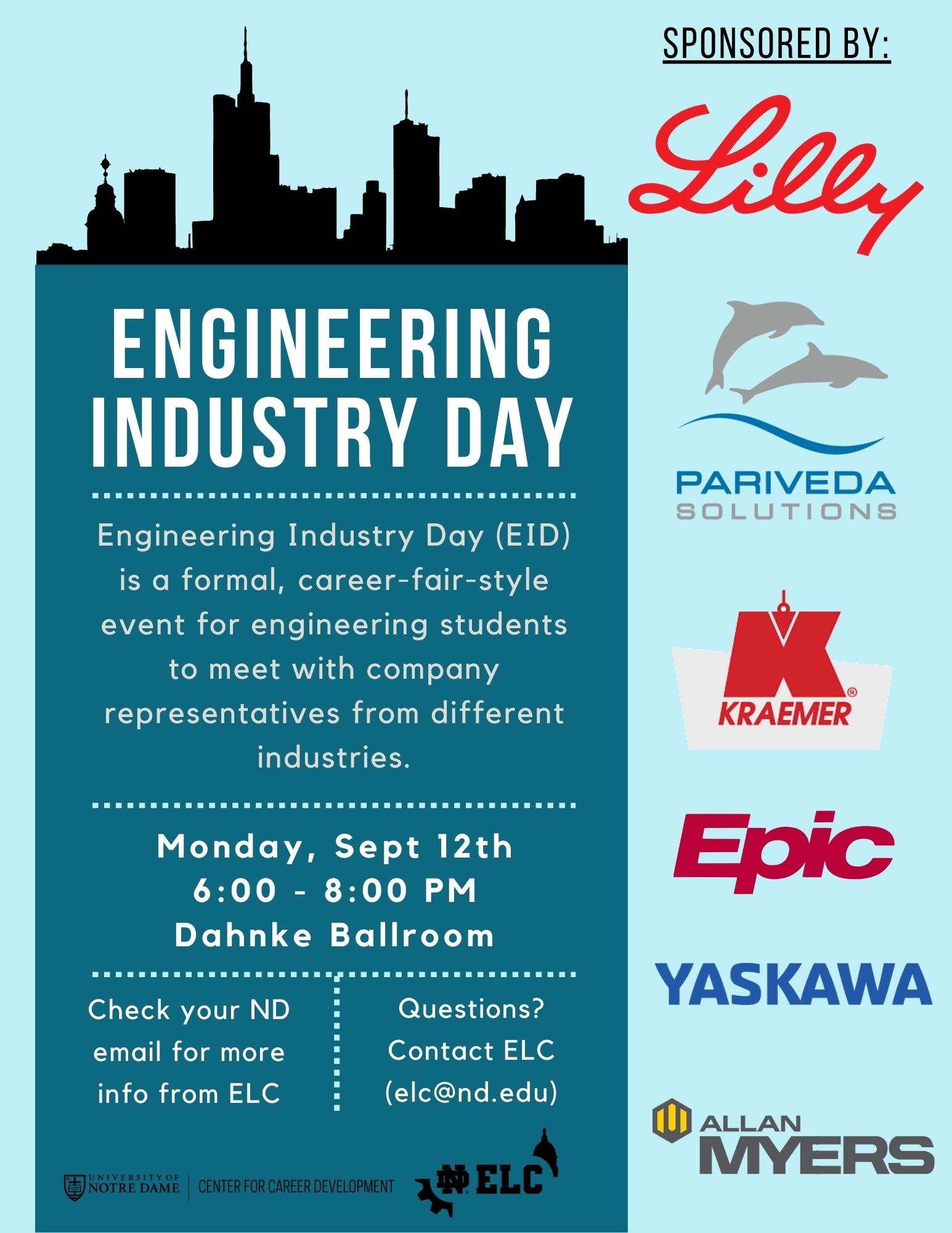 Engineering Industry Day (EID) | ELC | University of Notre Dame