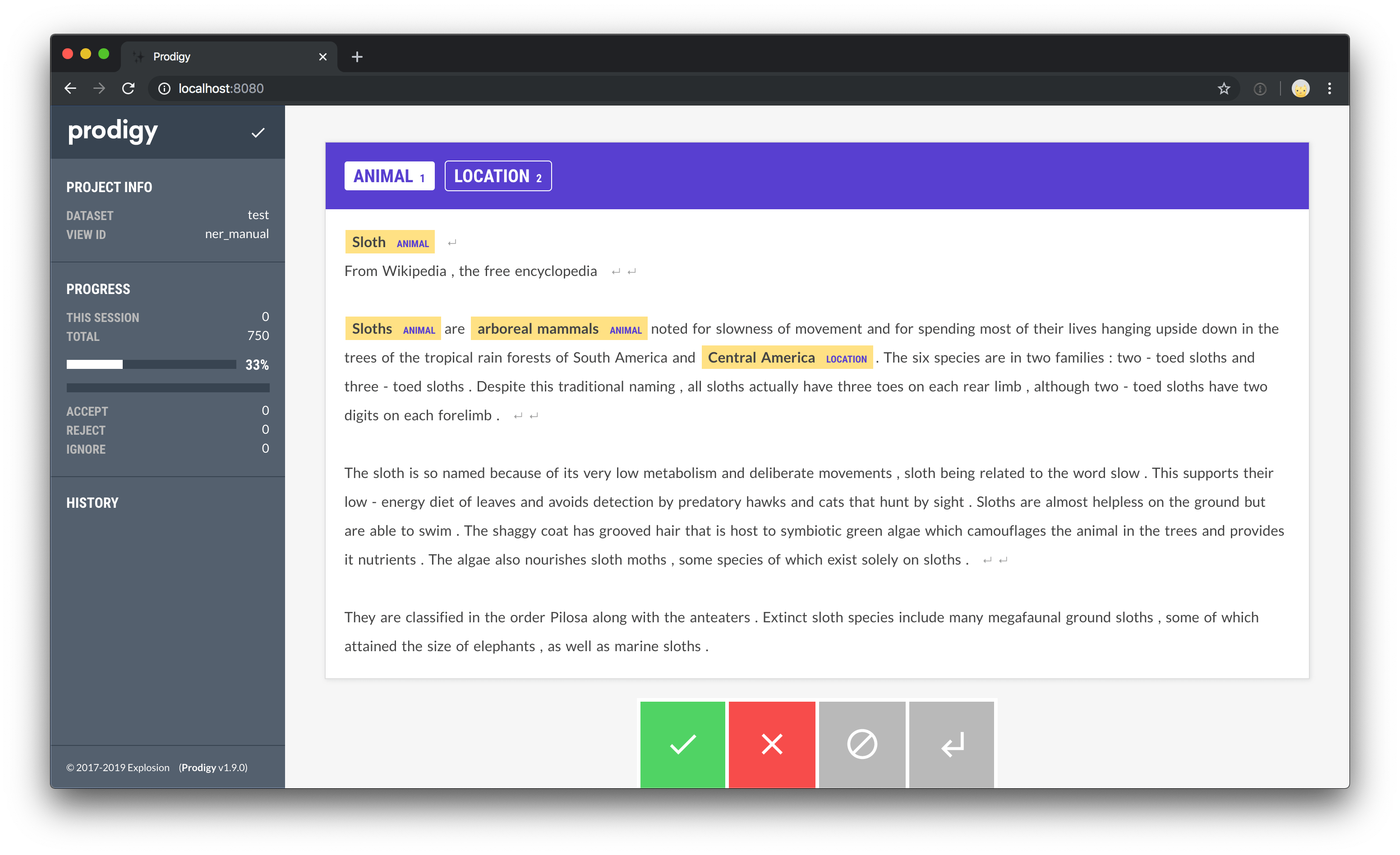 Named Entity Recognition · Prodigy · An annotation tool for AI, Machine ...