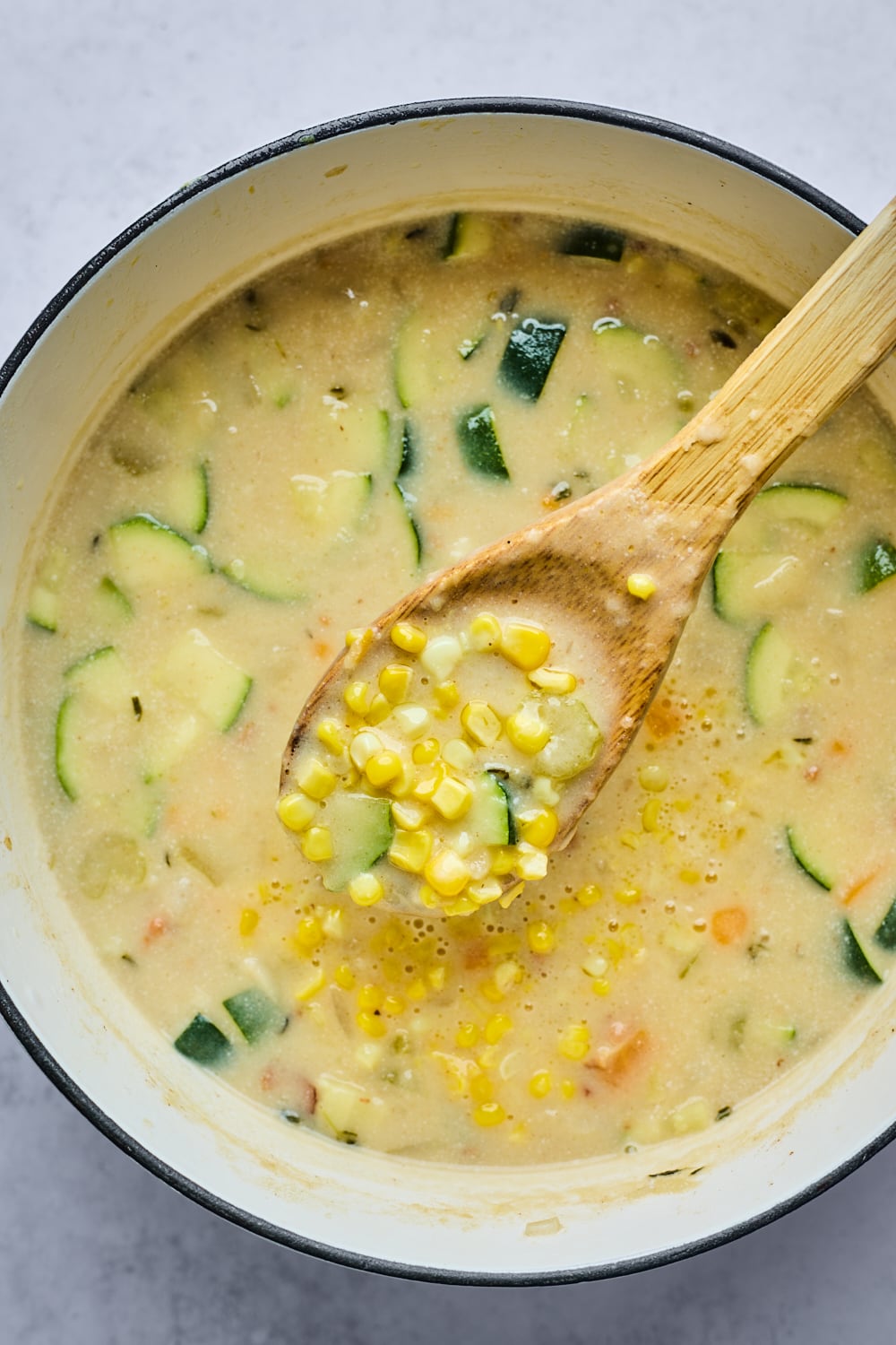 Summer Corn Chowder | Olive & Mango