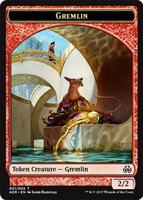 2/2 Red Gremlin Creature Token | MTG.onl Tokens