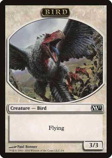 3/3 White Bird Creature Token | MTG.onl Tokens