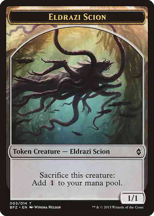 1/1 Colorless Eldrazi Scion Creature Token | MTG.onl Tokens