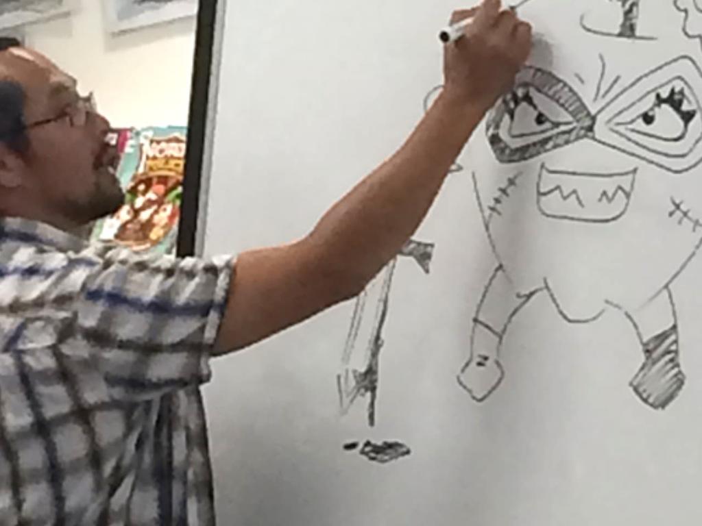Drawing workshop with Matthew Lin 2023 | UpNext