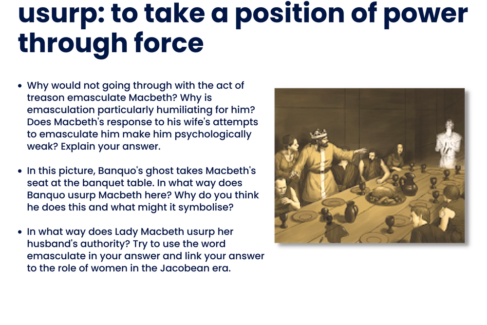 Macbeth: how I used a vocab curriculum | Bedrock Learning