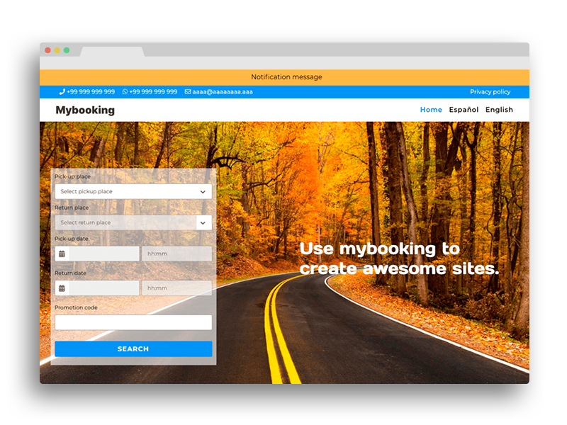 Portfolio mybooking - netinetidesign