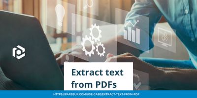 How to extract text from PDFs | Parseur