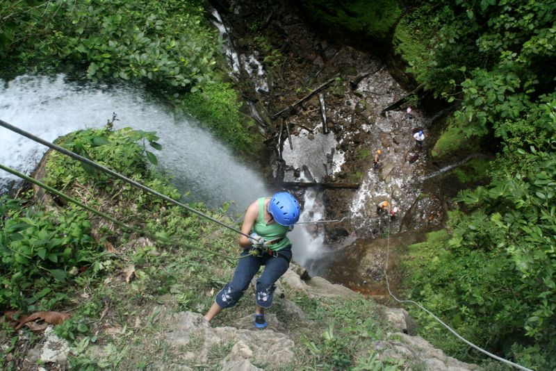 Rappelling Rafting Arenal Volcano Costa Rica