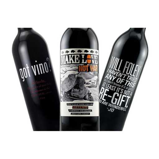Funny Wine Bottles - Personalized Wine Humor | EtchingX