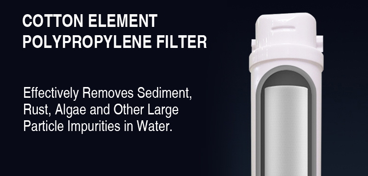 The latest in home water treatment products, five stage filtration only ...