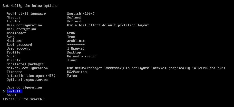 How to install Arch Linux with the Guided Installer