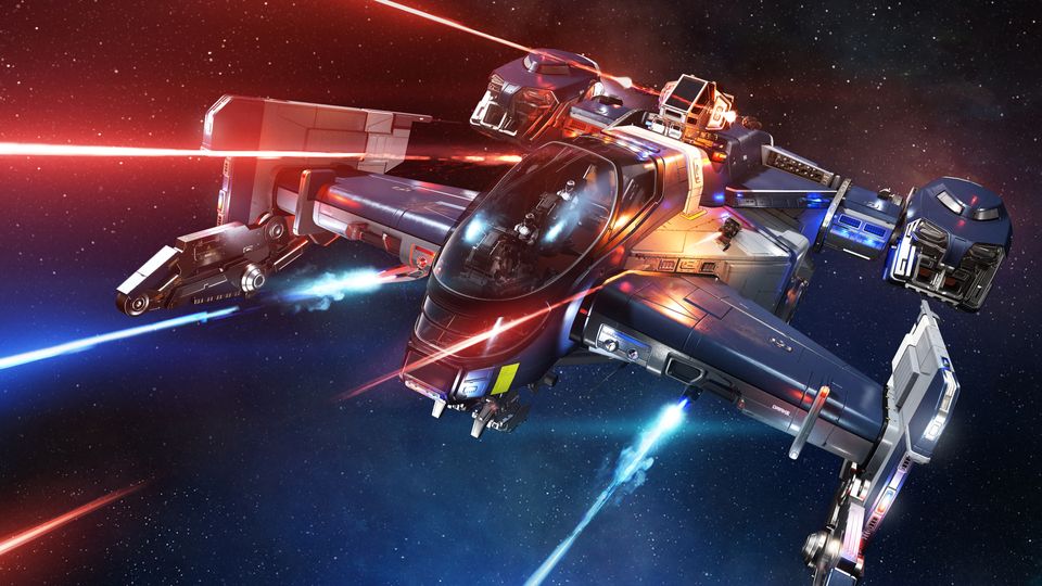 StarCitizen's Ships- DRAK Cutlass Blue