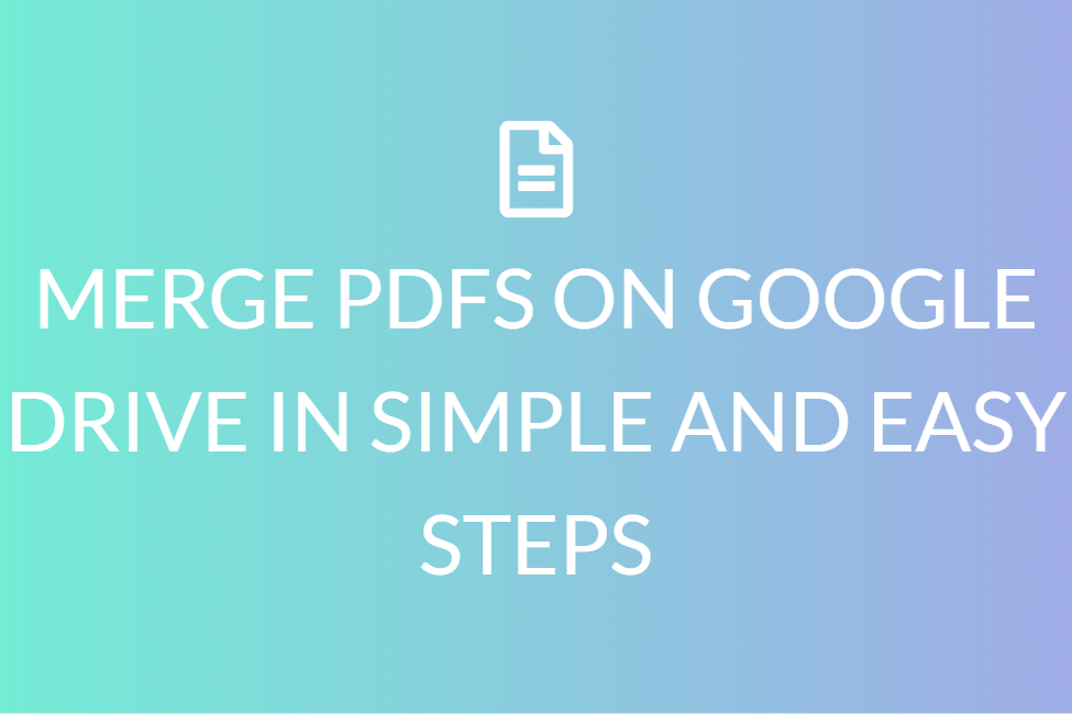 Merge pdfs - Merge your PDF online for free