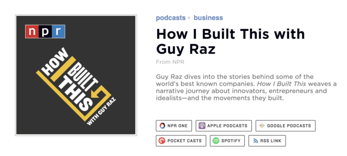 Top Business Podcasts that Advise, Encourage and Inspire