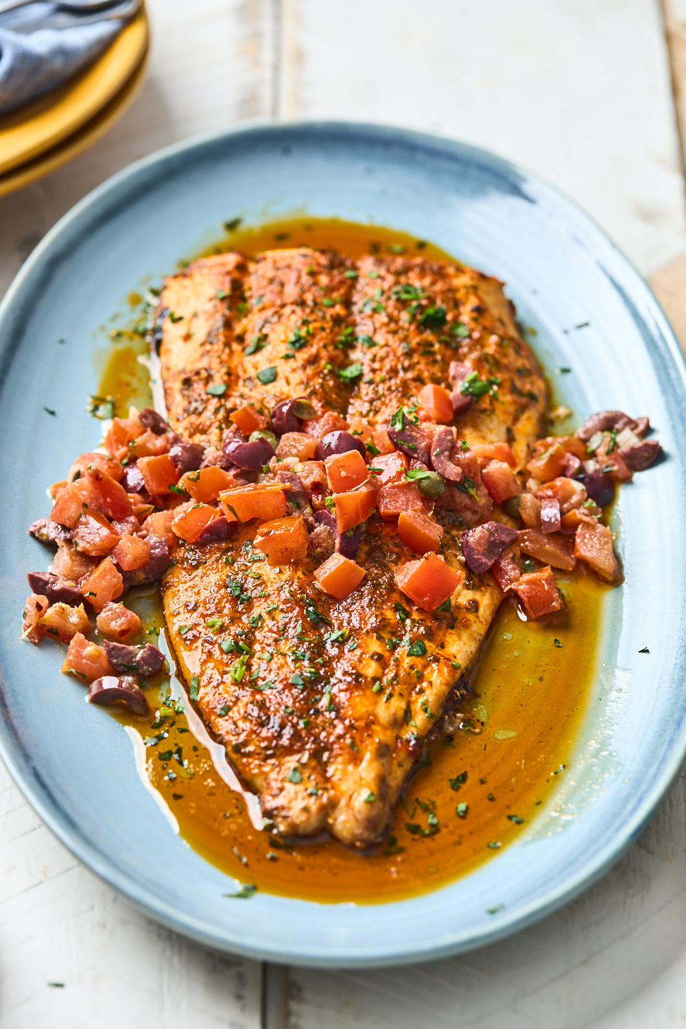 King Fish Roasted In Butter Served With A Delicious Proven ale Sauce