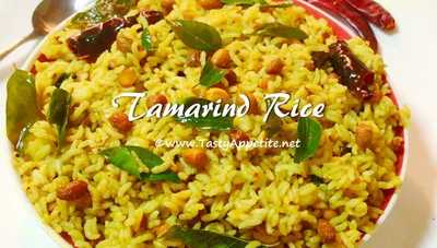 Puliyodarai | Tamarind Rice | Tasty Appetite